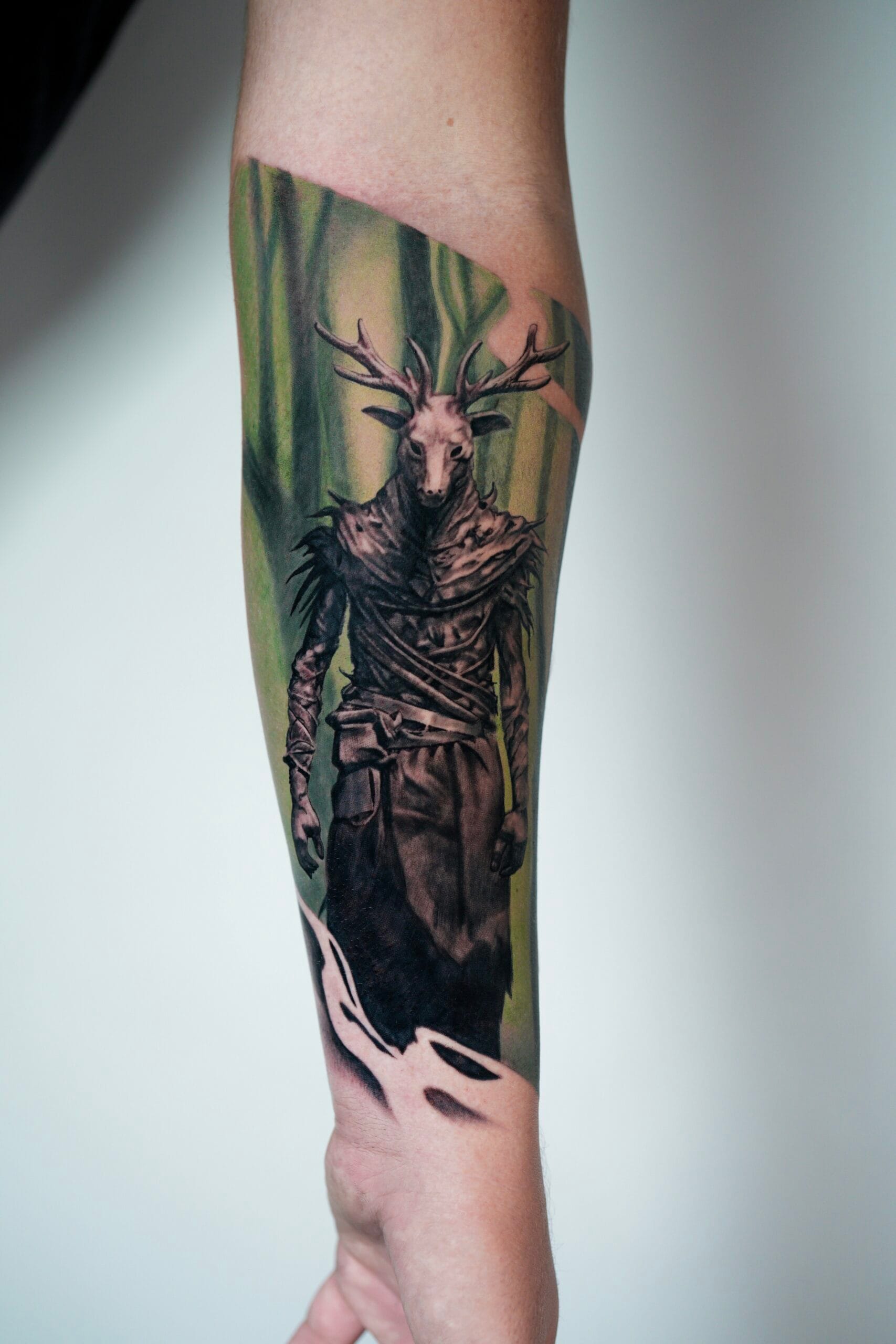 Wendigo Tattoo on Forearm - Best tattoo shop in Los Angeles - Art ...