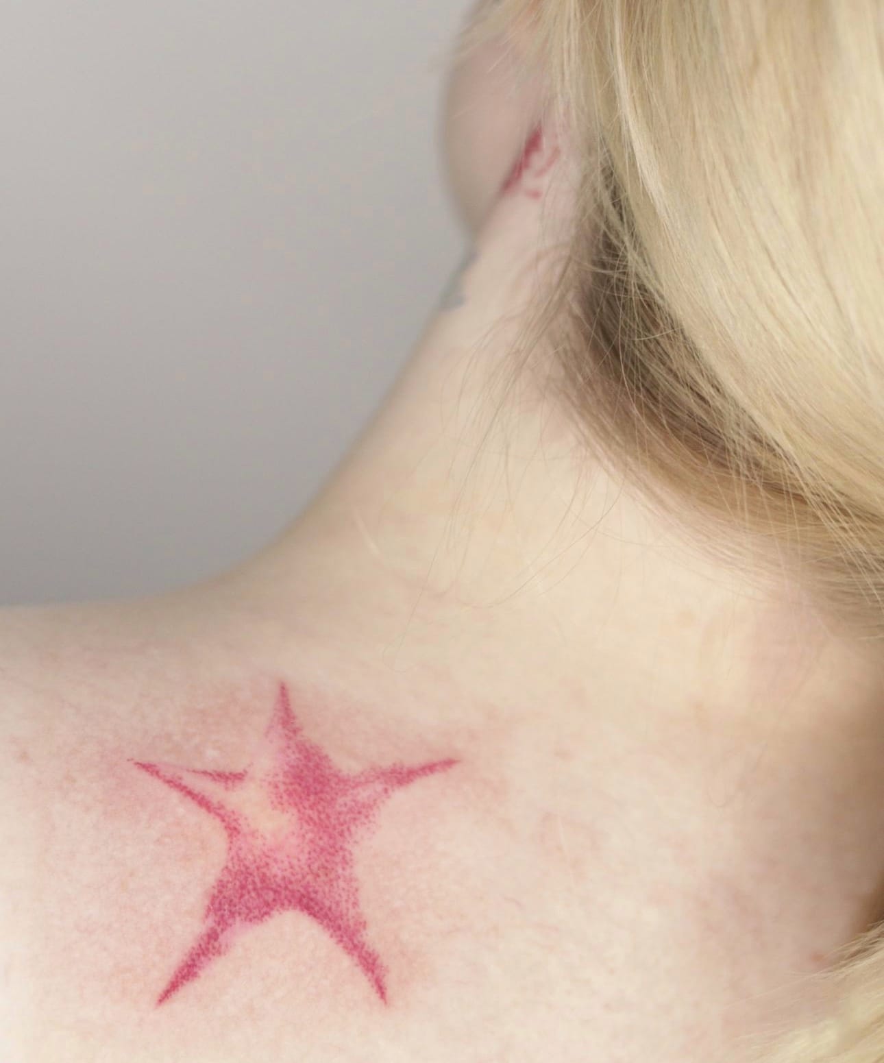 JoJo Birthmark Tattoo on Upper Back - Best tattoo shop in Los Angeles ...