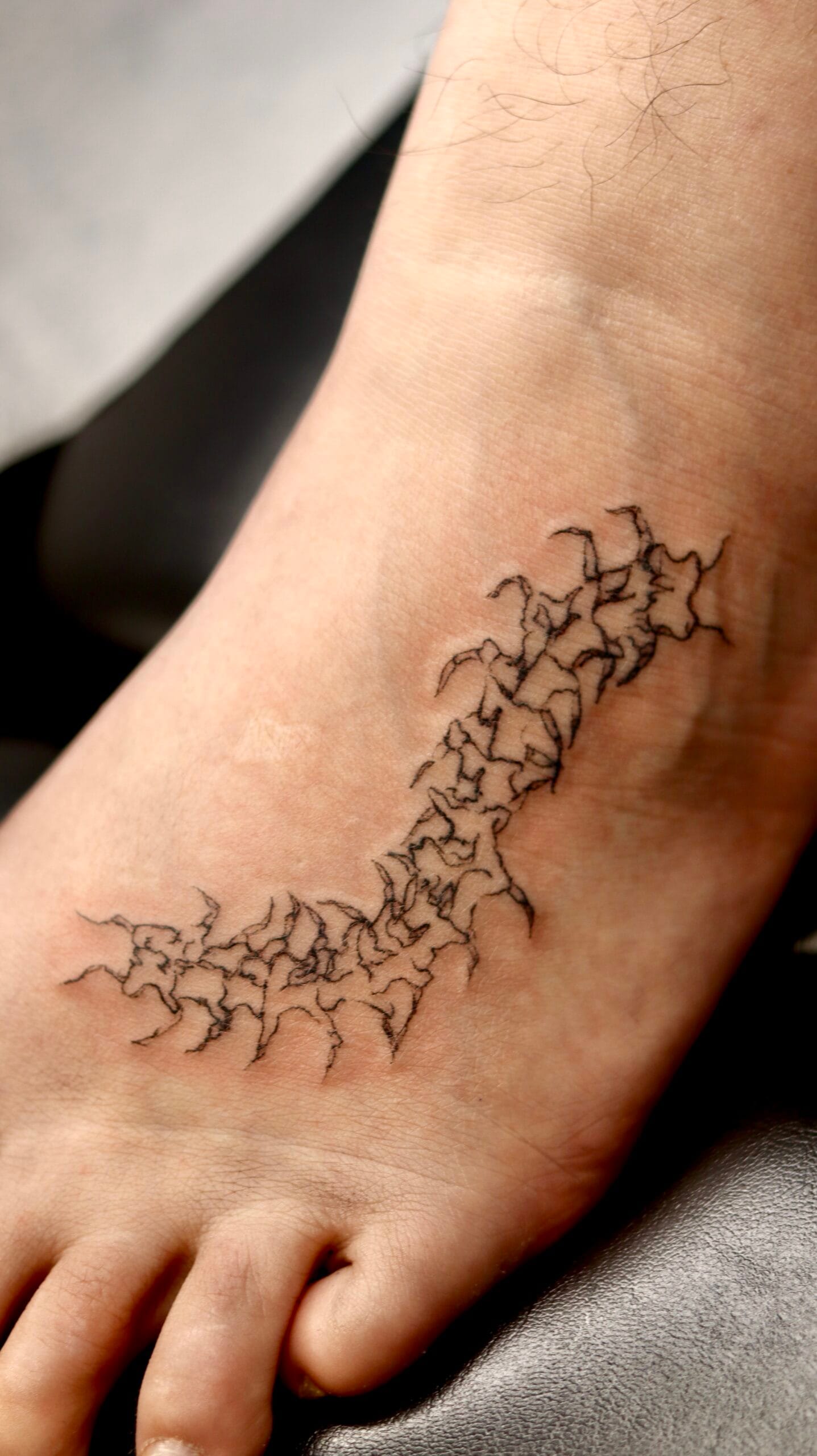 CyberSigilism Centipede Tattoo on Feet - Best tattoo shop in Los ...