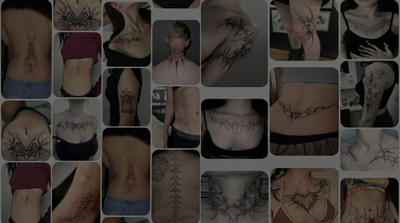Cybersigilism tattoo: Photo, Prices Meaning, Designs